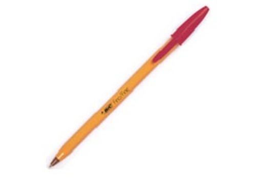 BIC - Boligrafo Bic Punta Fina Cristal Precision 12 Piezas Rojo...