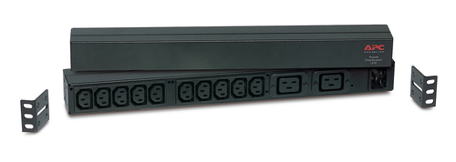 Barra Multicontactos APC Rack PDU Basic 1U 16A 230V Negro