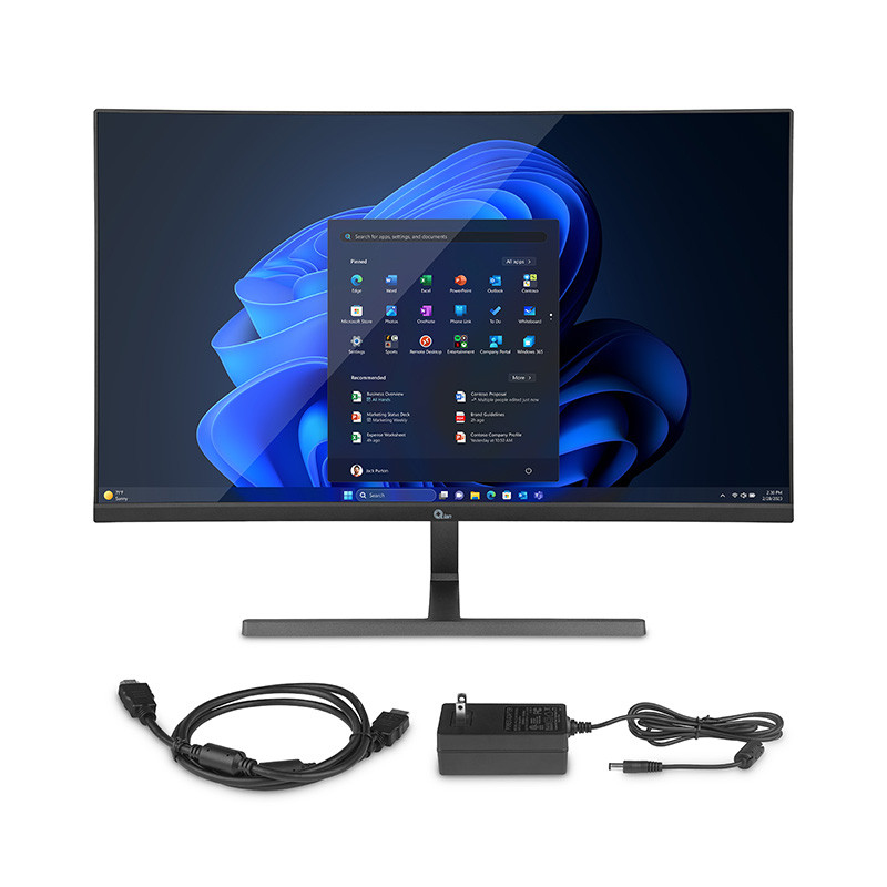 Monitor Qian QMF-IPF27-01 27" 1920x1080 Full HD LED Negro