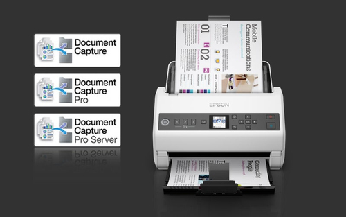 Escaner Epson DS-730N - 600 DPI - Color - Escáner A4