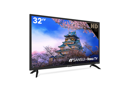 SANSUI - Smart Tv Sansui 32 Pulgadas Hd Widescreen Roku Tv 60Hz...