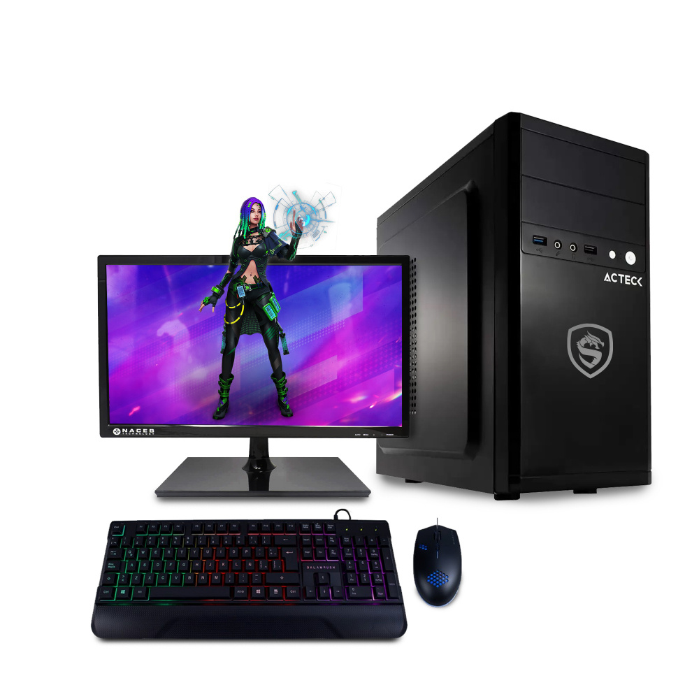 PC GAMER GRIZZLY - Kit Pc Supergamer Sg-Ce002 Intel Celeron G5905...