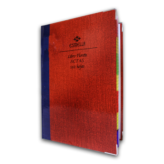 Libro Florete Actas 192 Hojas Articulos Escolar Y Oficina