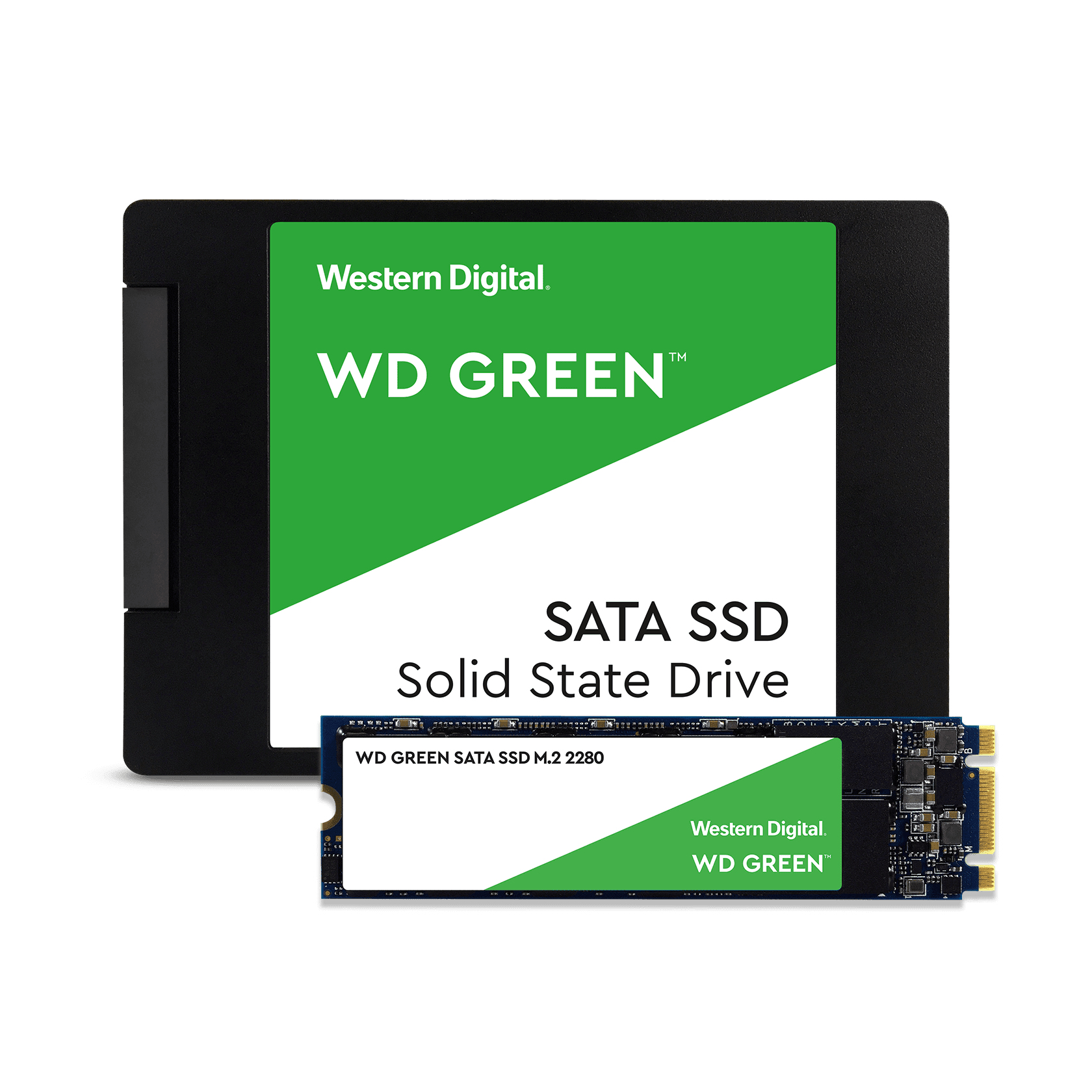 Ssd Wd 2Tb Green - Western Digital 2 TB SATA III SLC