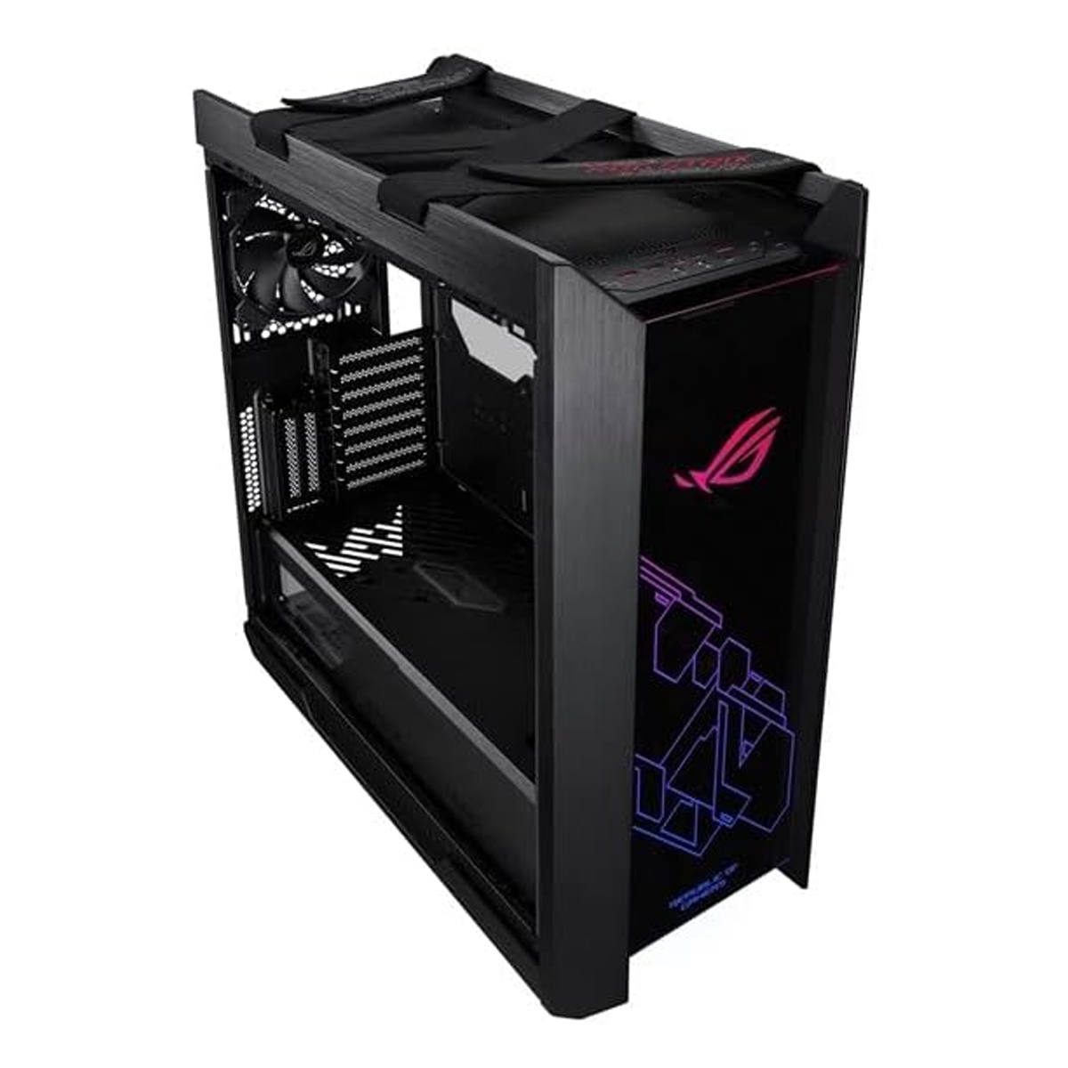 Gabinete Gamer Asus Gx601 Rog Strix Helios Mid-Tower Atx Cristal ...