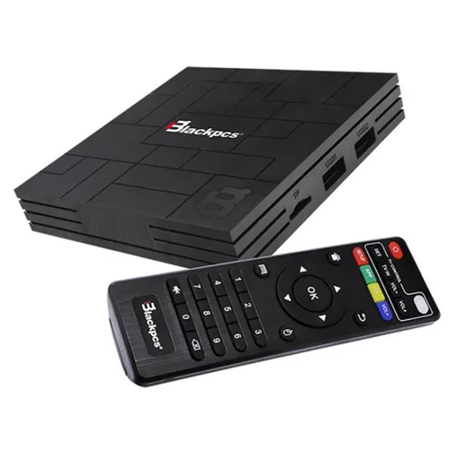 BLACKPCS - Tv Box Blackpcs Negro Eo404K Android 7.1