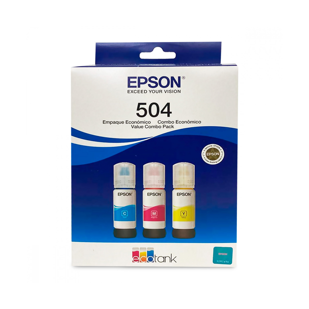 EPSON - Paquete De Tintas Multicolor Epson Cian / Magenta / Amarillo