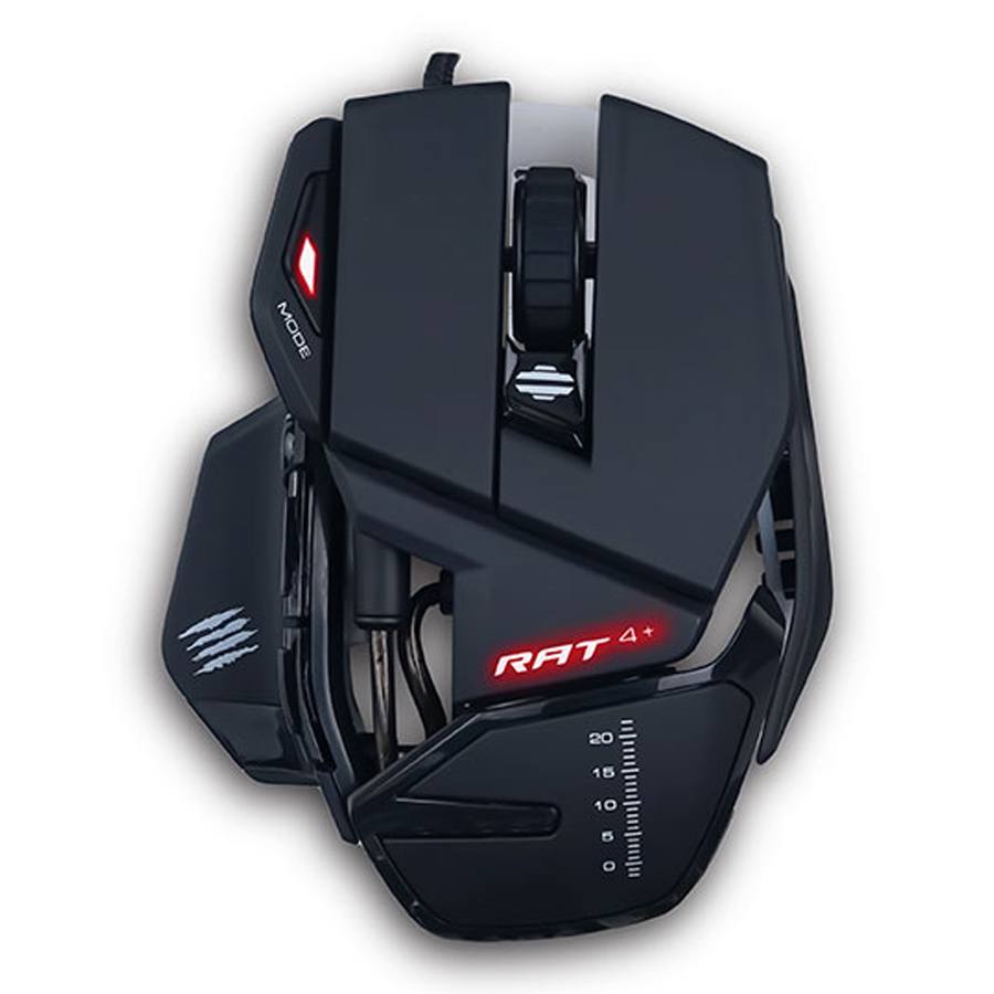 Mouse Optico Verbatim Gaming R.A.T. 4+ 7200 Dpi Mad Catz Mr03Mcambl00