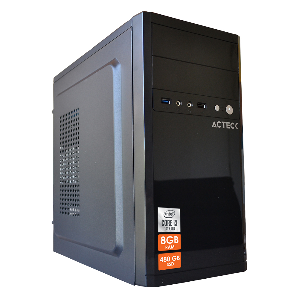 Computadora De Escritorio Para Oficina Intel I3 8Gb Ram Ssd 480Gb