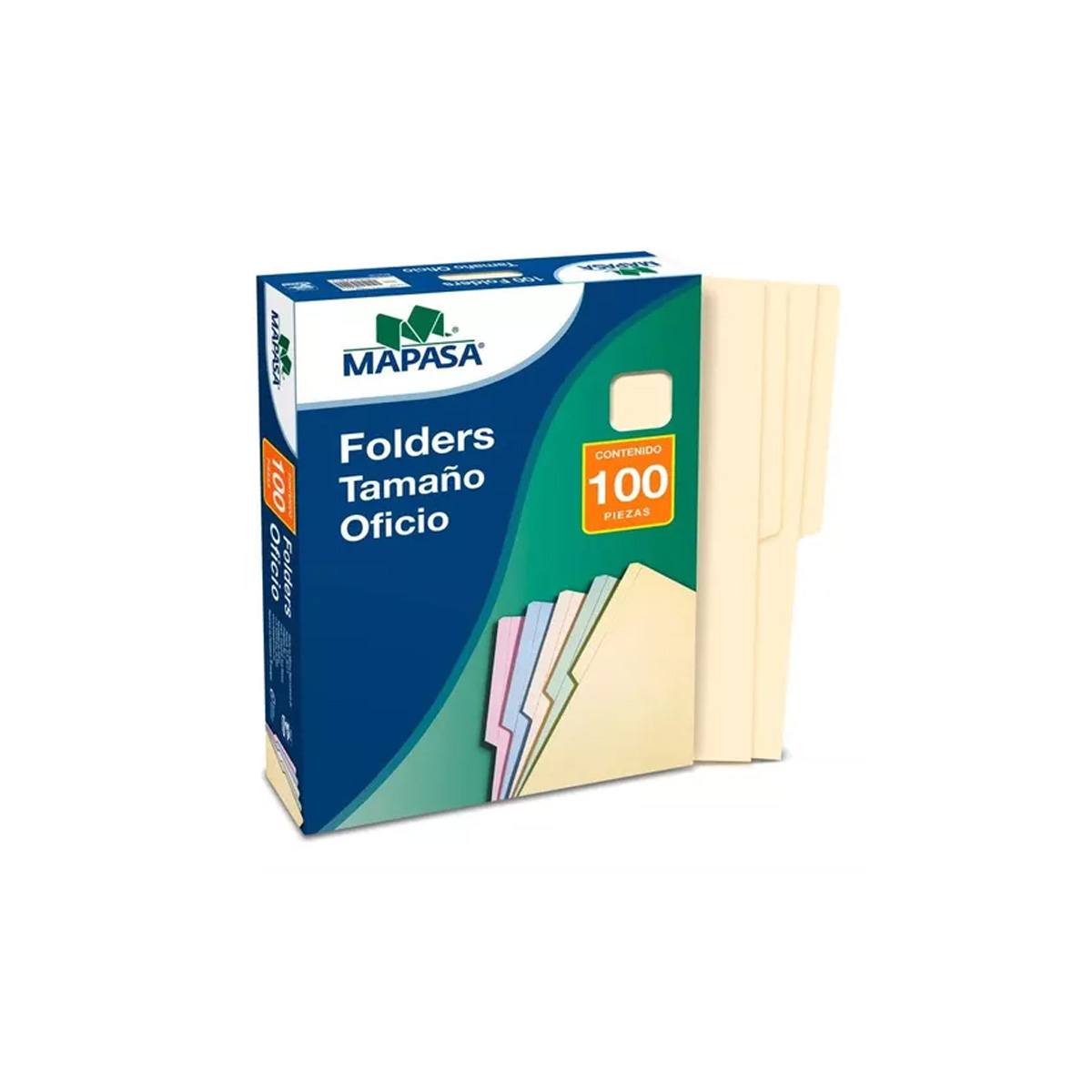 MAPASA - Folders Mapasa Crema Oficio Articulos Escolar Y Oficina